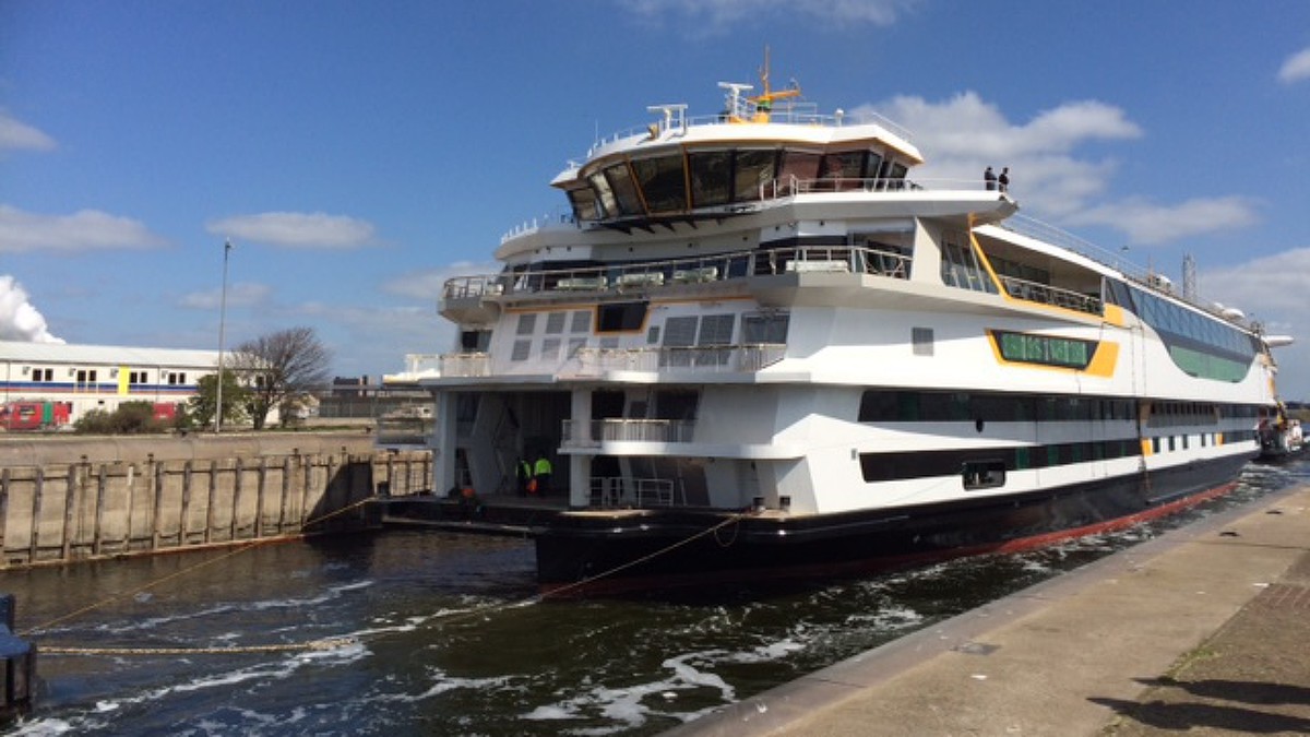 Nieuwe veerboot Texel alweer aan de kant - NH Nieuws - Texel nieuws ...